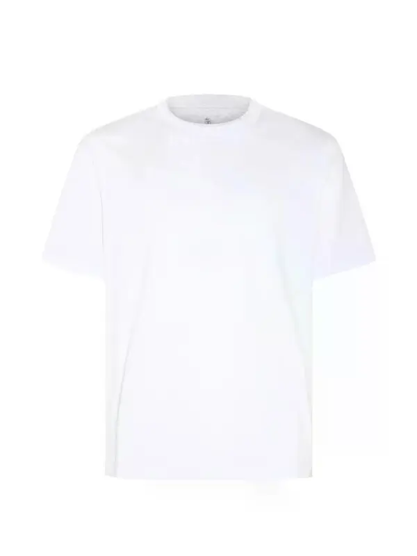Brunello Cucinelli Layered-detail T-shirt - White