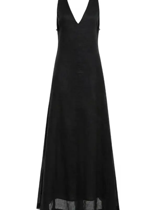KULSON Ava V-neck Maxi Dress