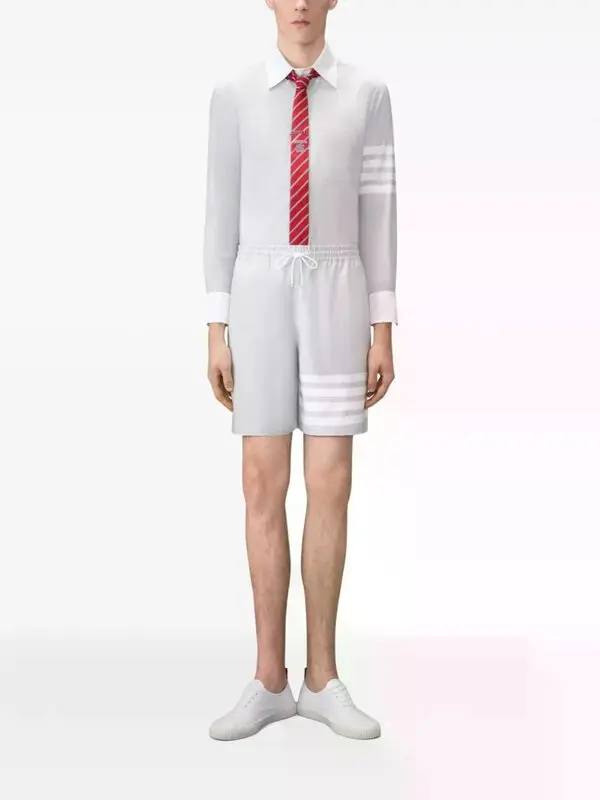 Thom Browne 4-bar Oxford Shorts