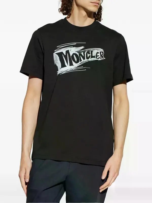 Moncler Logo-print Short-sleeve T-shirt