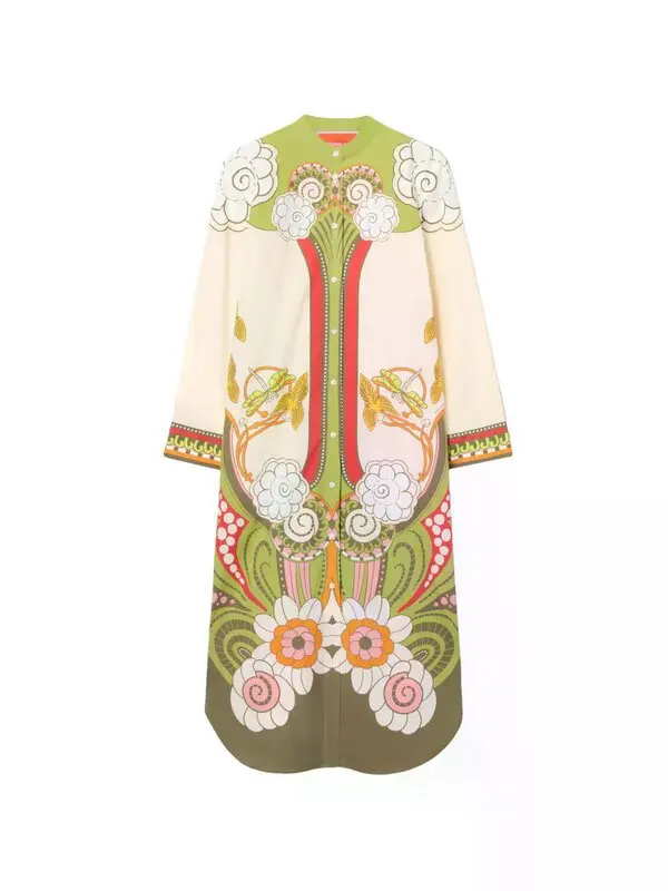 La DoubleJ Sundowner Placed Tunic Ambrosia Motif