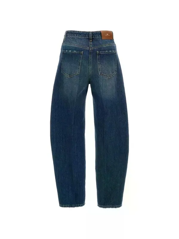 Elisabetta Franchi Button-fly Jeans