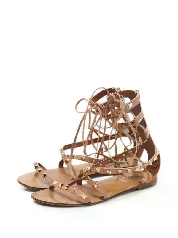 Valentino Garavani Rockstud Flat Sandals
