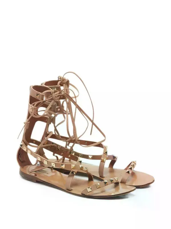 Valentino Garavani Rockstud Flat Sandals