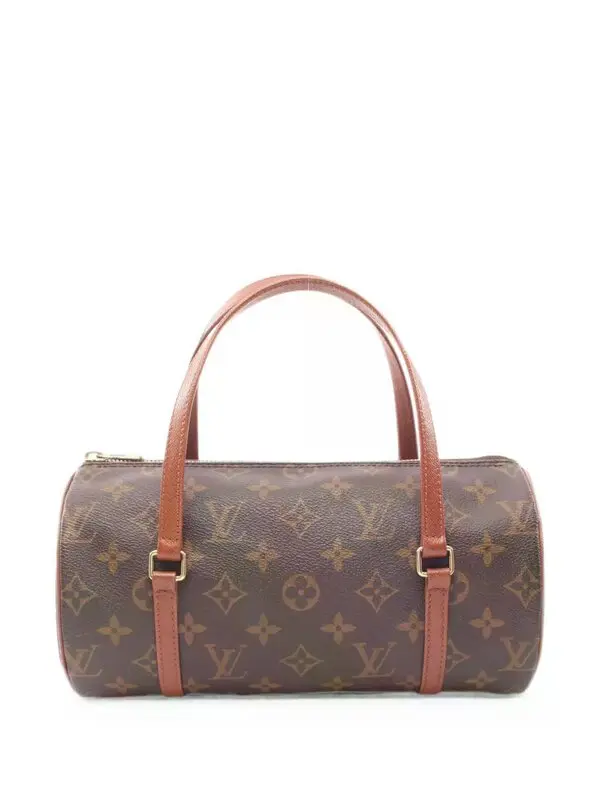 LOUIS VUITTON 1993 Monogram Papillon 26 Handbag - Brown