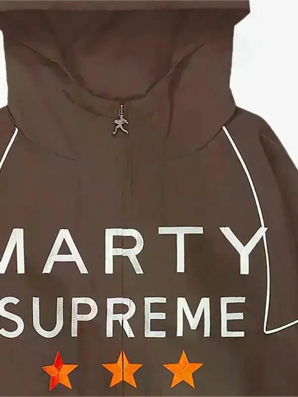 NAHMIAS X Marty Supreme Printed Sport Jacket - Brown