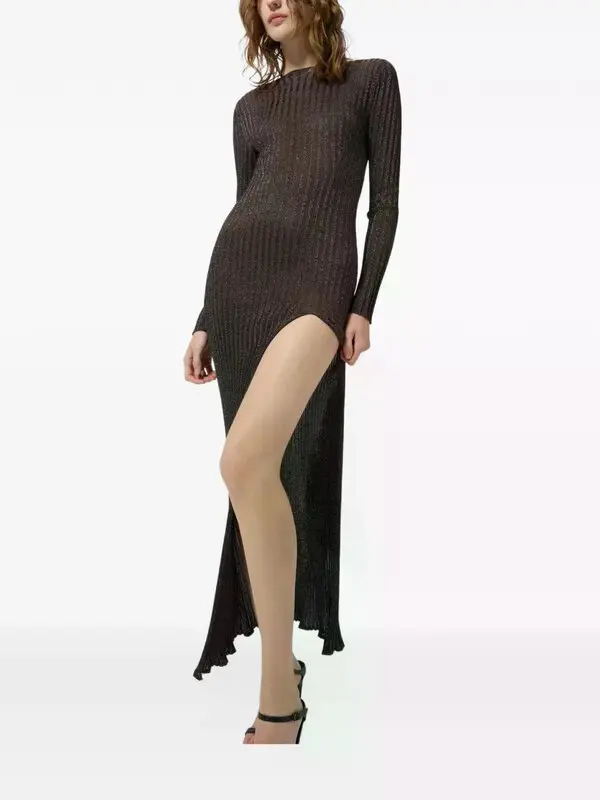 Missoni Ribbed Metallic-thread Dress