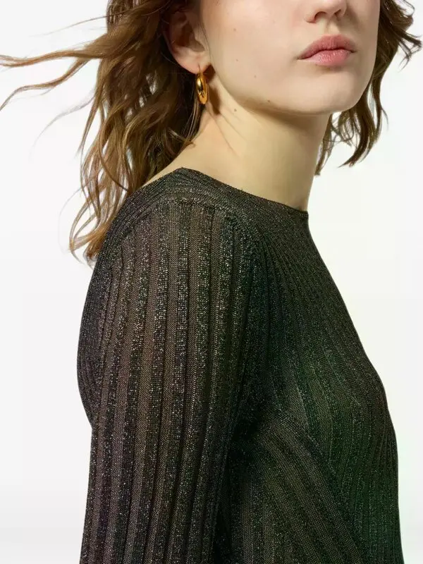 Missoni Ribbed Metallic-thread Dress