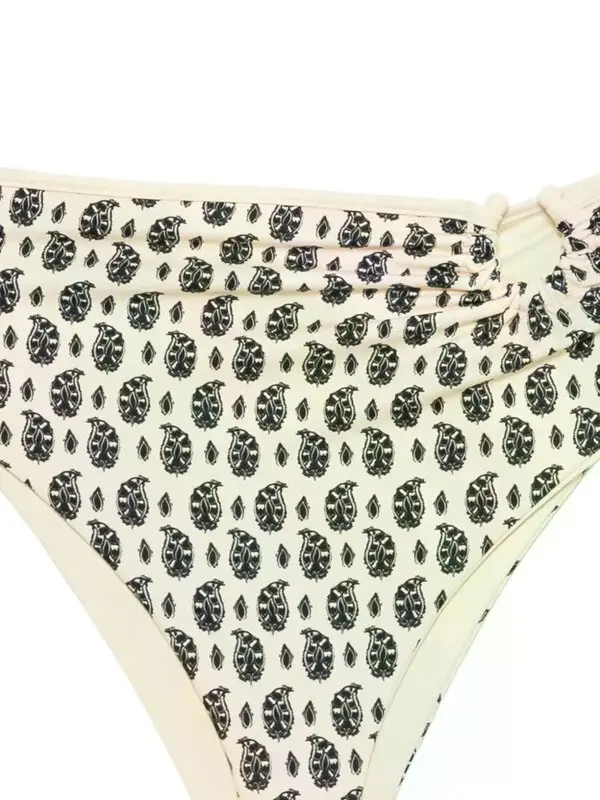 Johanna Ortiz Taita Paisley-pattern Bikini Bottoms