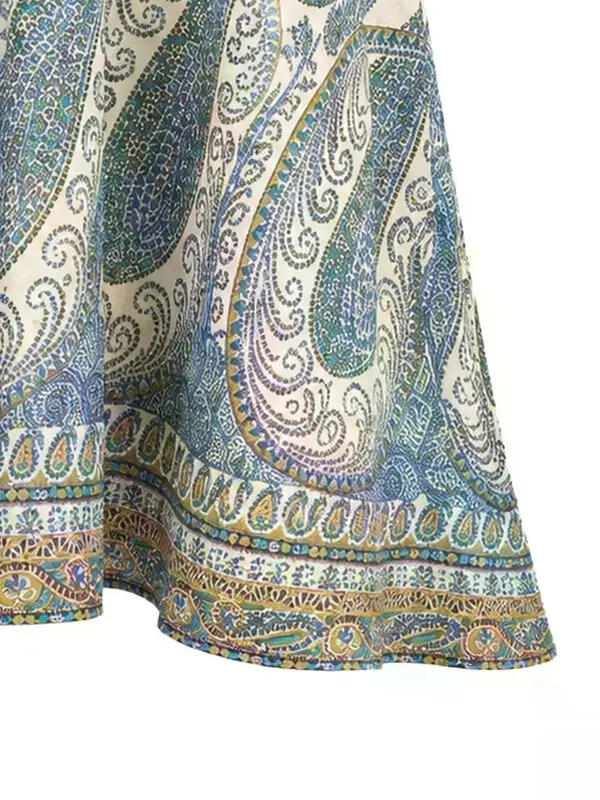 BOTEH Mini Arcadia Paisley-print Dress