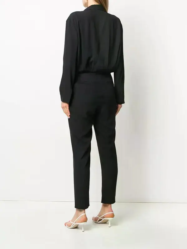 IRO PARIS Wrap-style Top Jumpsuit