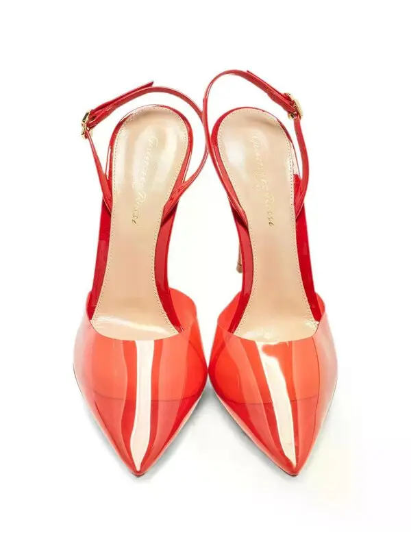 GIANVITO ROSSI Pointed-toe Slingback Pumps