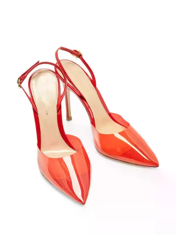 GIANVITO ROSSI Pointed-toe Slingback Pumps