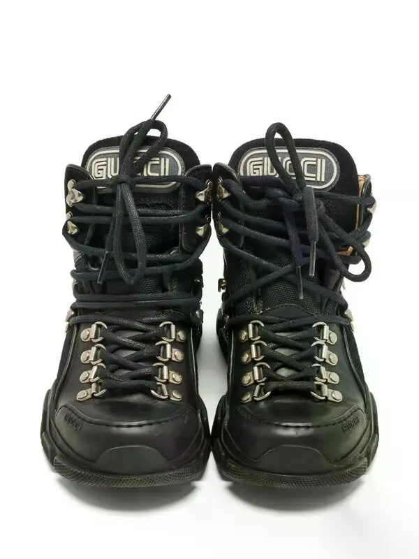 Gucci Flashtrek Leather Boots