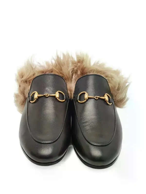 Gucci Princetown Horsebit Mules