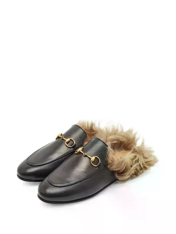 Gucci Princetown Horsebit Mules