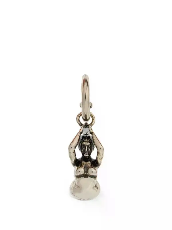 Etro Mermaid Charm Drop Earrings