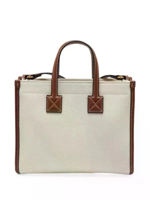 Burberry Mini Freya Tote Bag - Neutrals