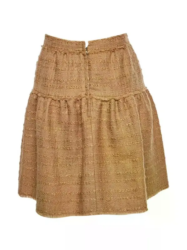 Dolce & Gabbana Zip-fastening Tweed Mini Skirt