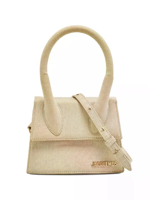 Jacquemus Le Chiquito Moyen Canvas Handbag - White