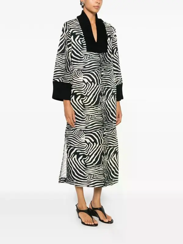 BY MALENE BIRGER Moldoa Zebra-print Midi Dress