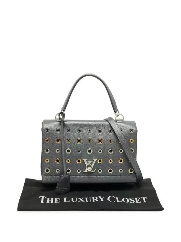 LOUIS VUITTON Eyelet Lockme Ii Top-handle Tote Bag