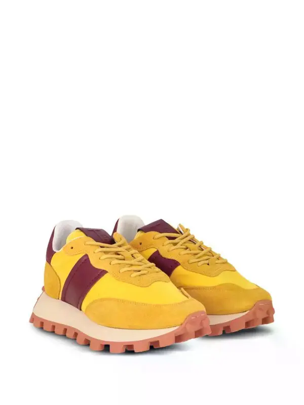 TOD'S Suede Panel Chunky Sole Sneakers
