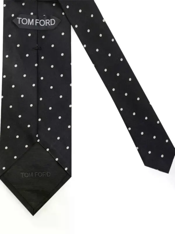 TOM FORD Polka-dot Silk Tie