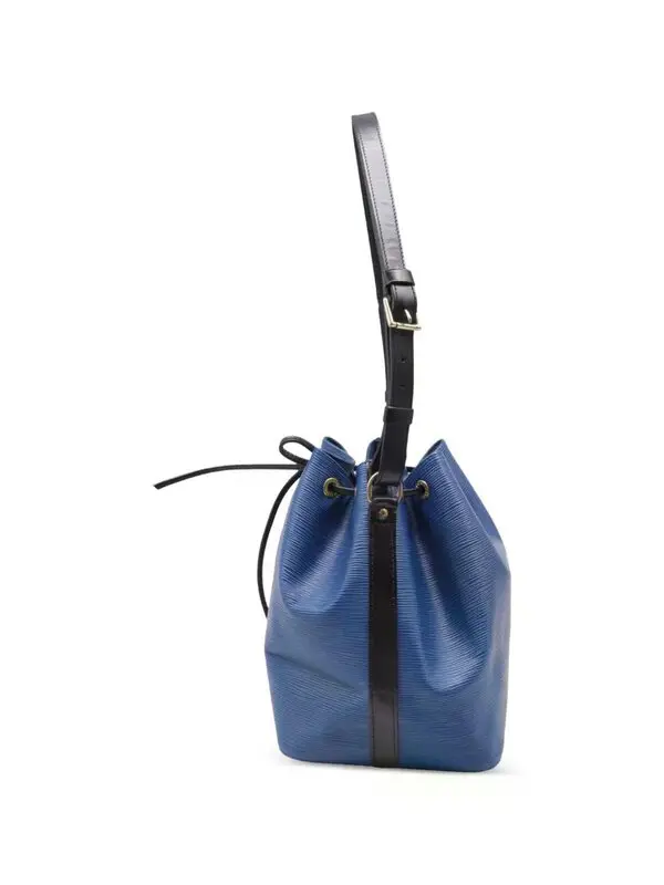 LOUIS VUITTON Petite Noé Epi Shoulder Bag - Blue
