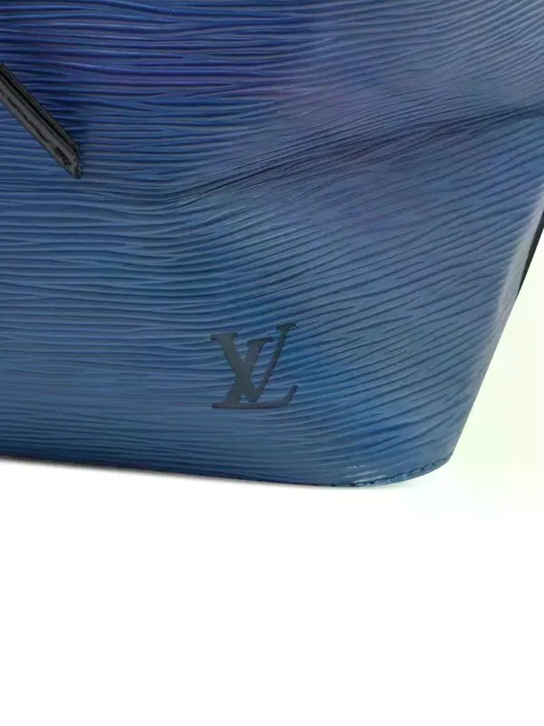 LOUIS VUITTON Petite Noé Epi Shoulder Bag - Blue