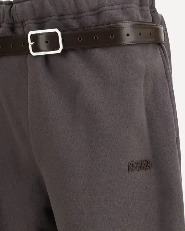 MAGLIANO Buckle-belt Track Pants Ale