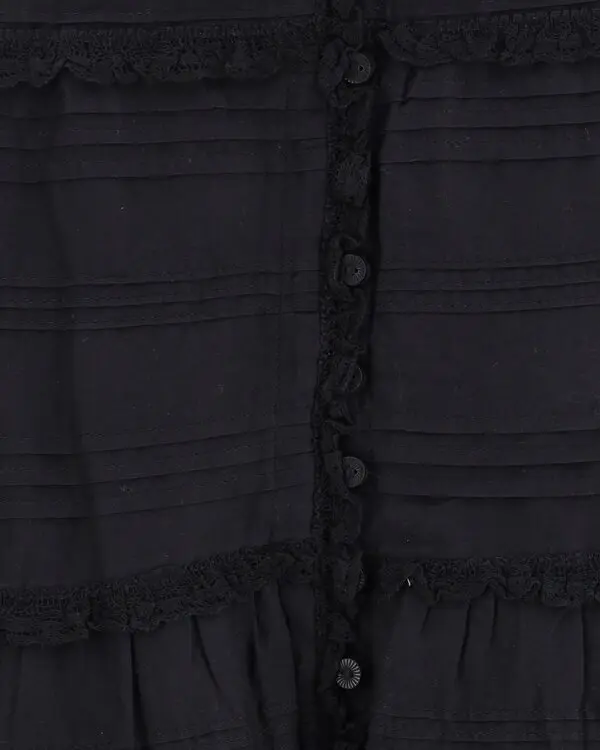 MARANT ETOILE Paoline Long Cotton Skirt