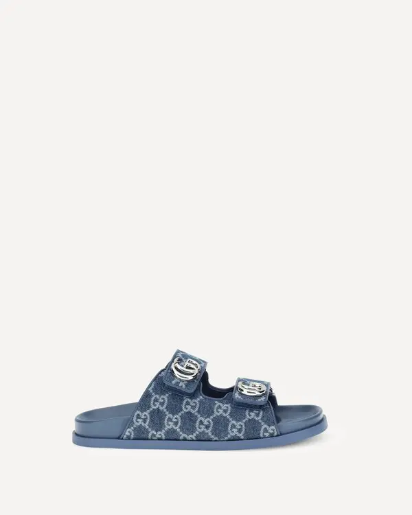 Gucci Gg Logo Sandals