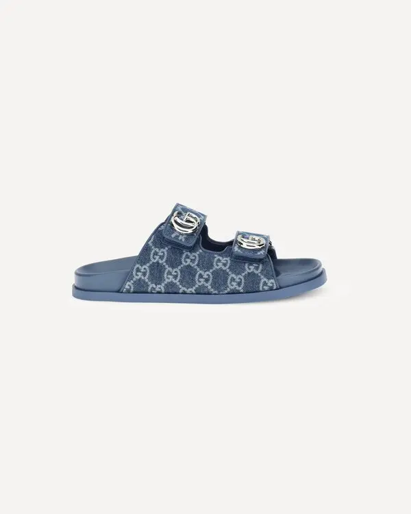 Gucci Gg Logo Sandals
