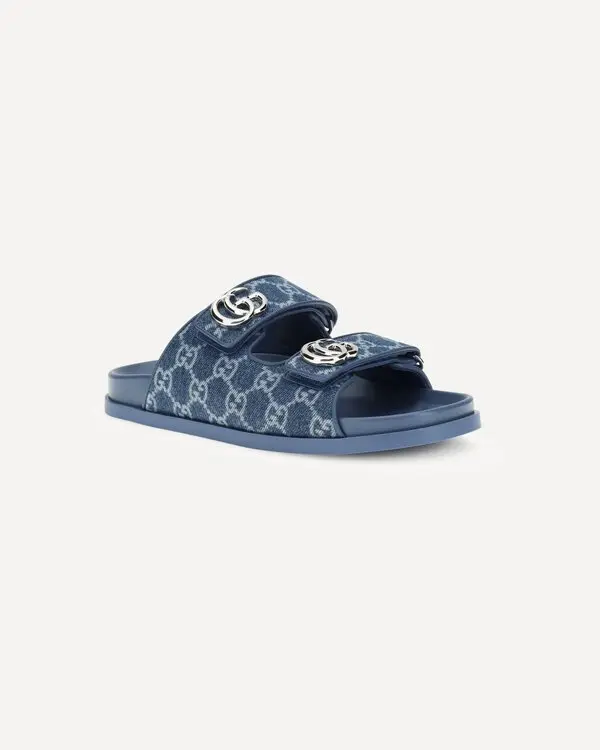 Gucci Gg Logo Sandals