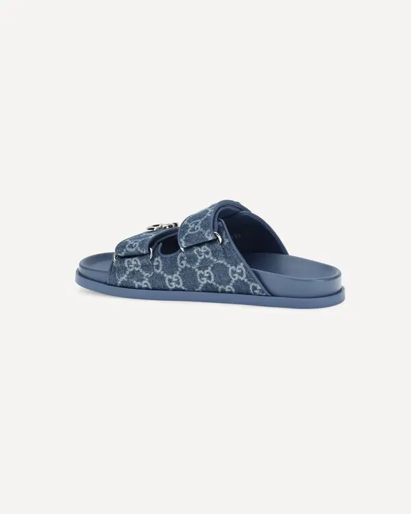 Gucci Gg Logo Sandals