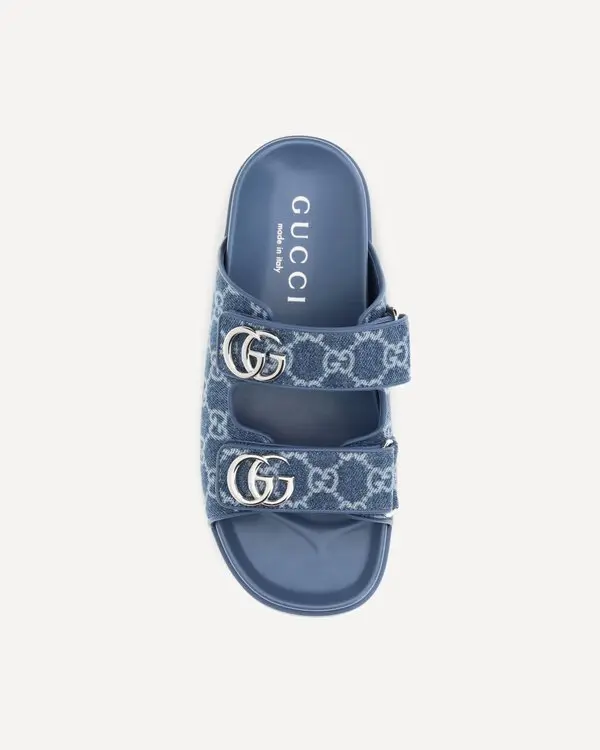 Gucci Gg Logo Sandals