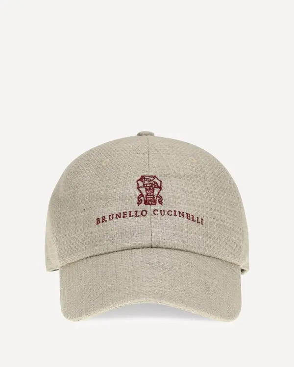 Brunello Cucinelli Visor Cap Mae - Beige