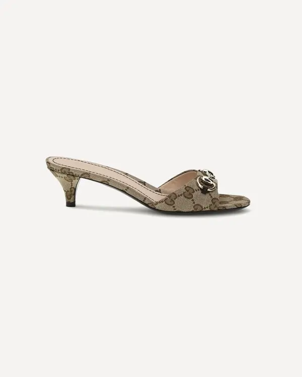 Gucci Slider Sandals With Buckle