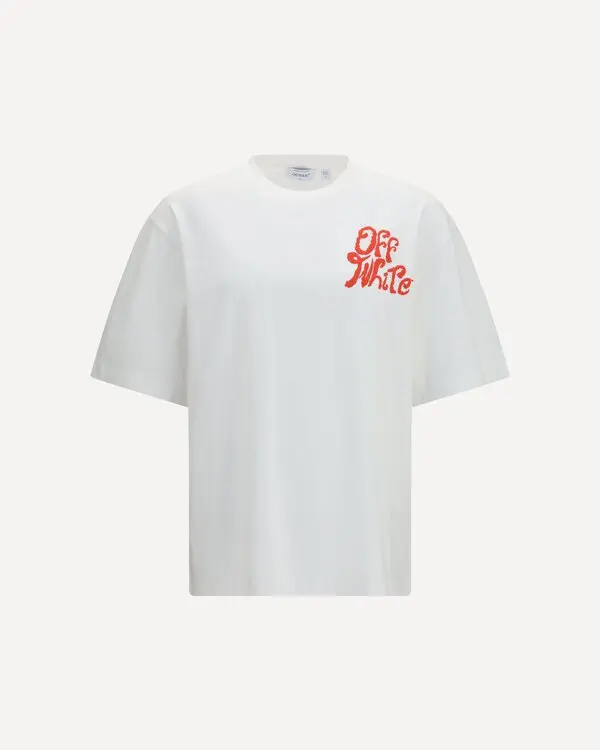 Off-White Gra Ink Kate T-hirt