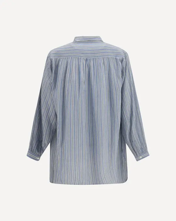 MARANT ETOILE Marant Étoile Striped Cotton Voile Shirt