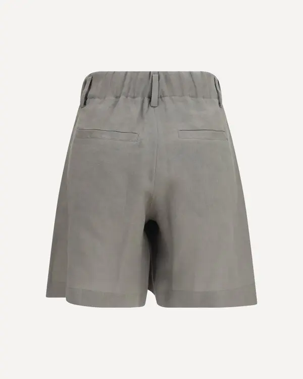 Brunello Cucinelli Linen Bermuda Hort