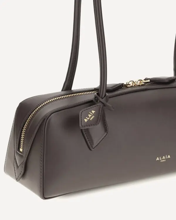 Alaïa Small Le Teckel Shoulder Bag - Brown