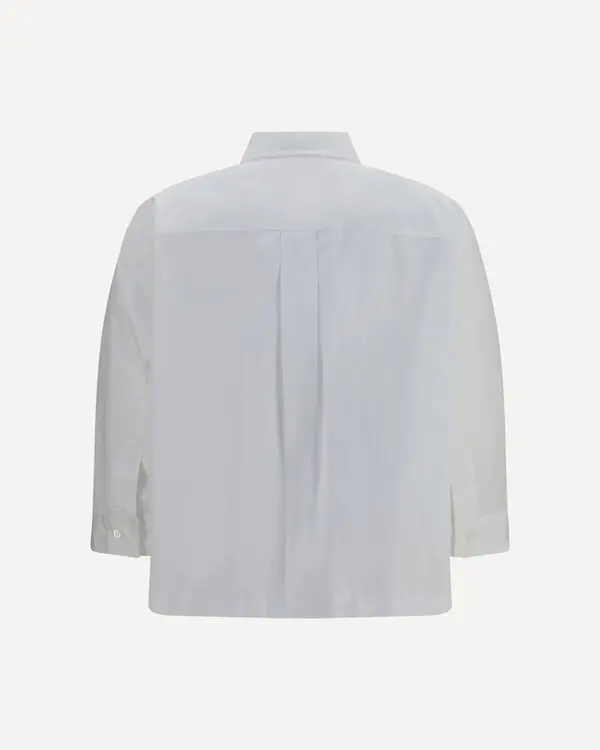Brunello Cucinelli Cotton Hirt With Monili Detail