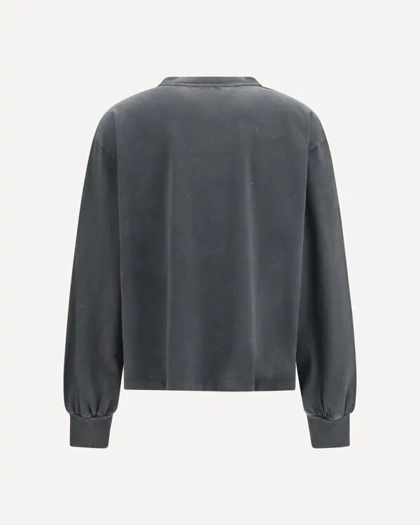 GANNI Long-sleeve Tiger Print T-shirt