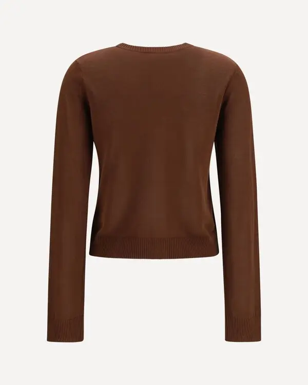GANNI Diamond-pattern Cardigan