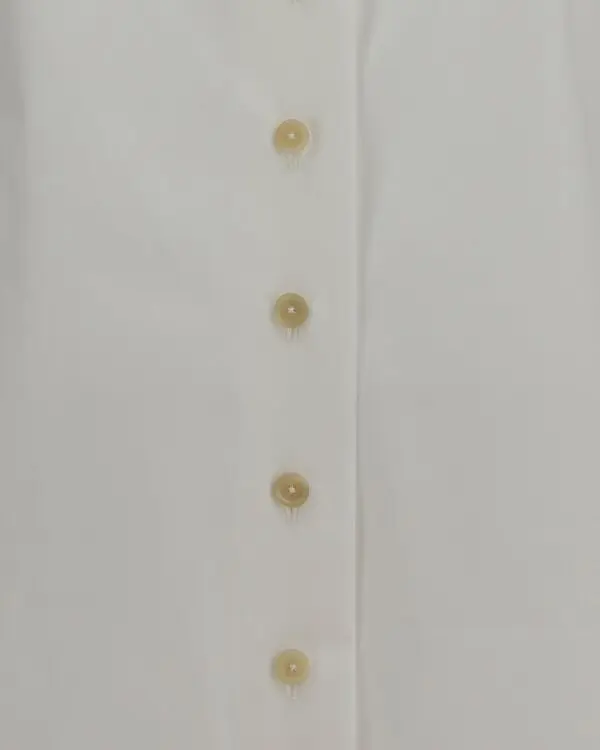 Khaite Ivy High-neck Shirt - White