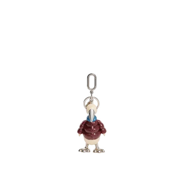 Moncler Duck Keychain - Red