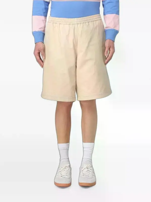 BONSAI Elasticated Waist Cotton Shorts