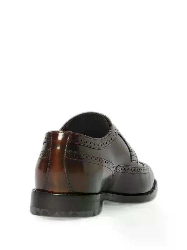 Manolo Blahnik Leather Derby Shoes